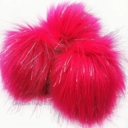 Lux Faux Poms - Limited Edition - Electric Valentine - XL - Summer Camp ...