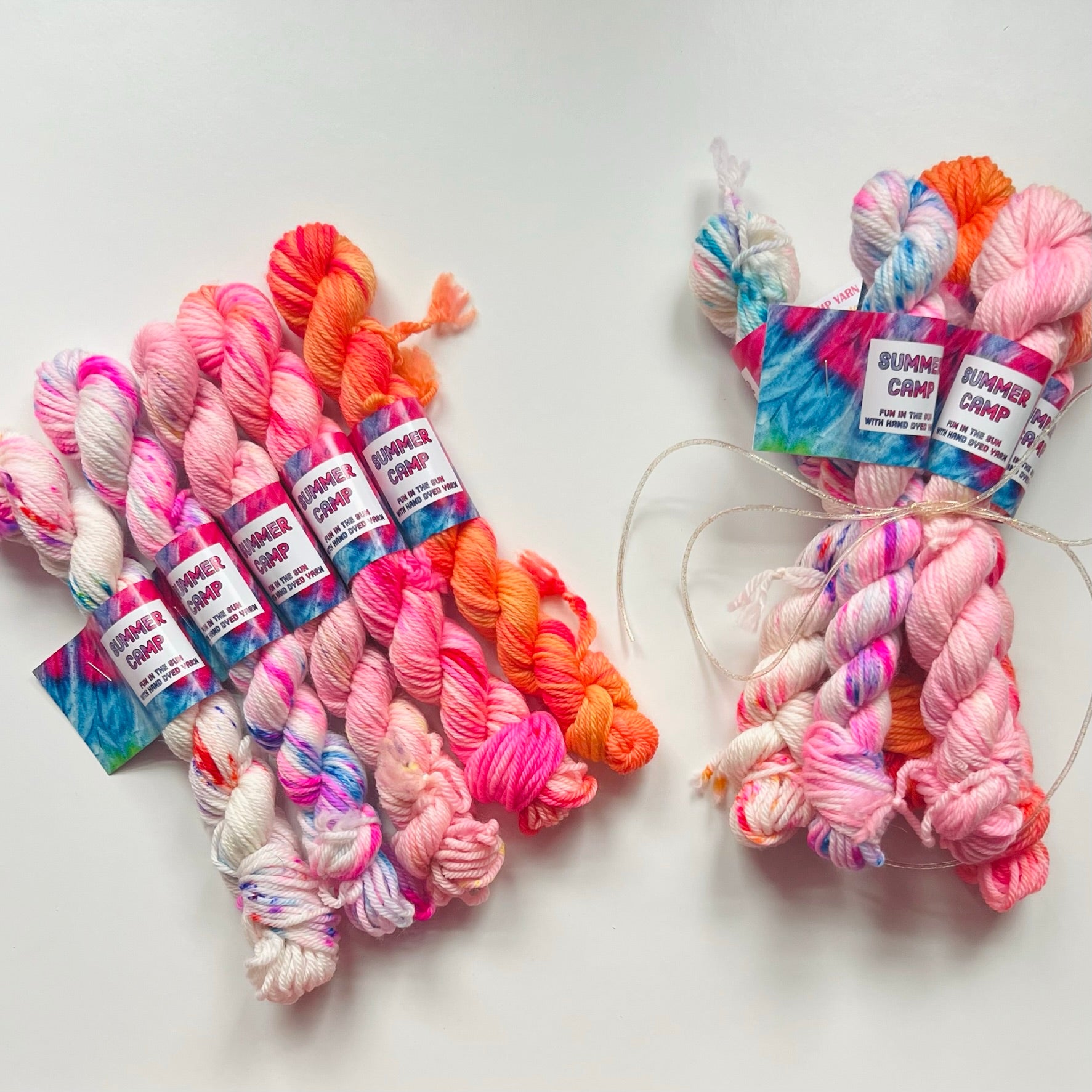 Summer Camp Fibers - The Knit Kit, The Crochet Kit & Hand Dyed Yarn