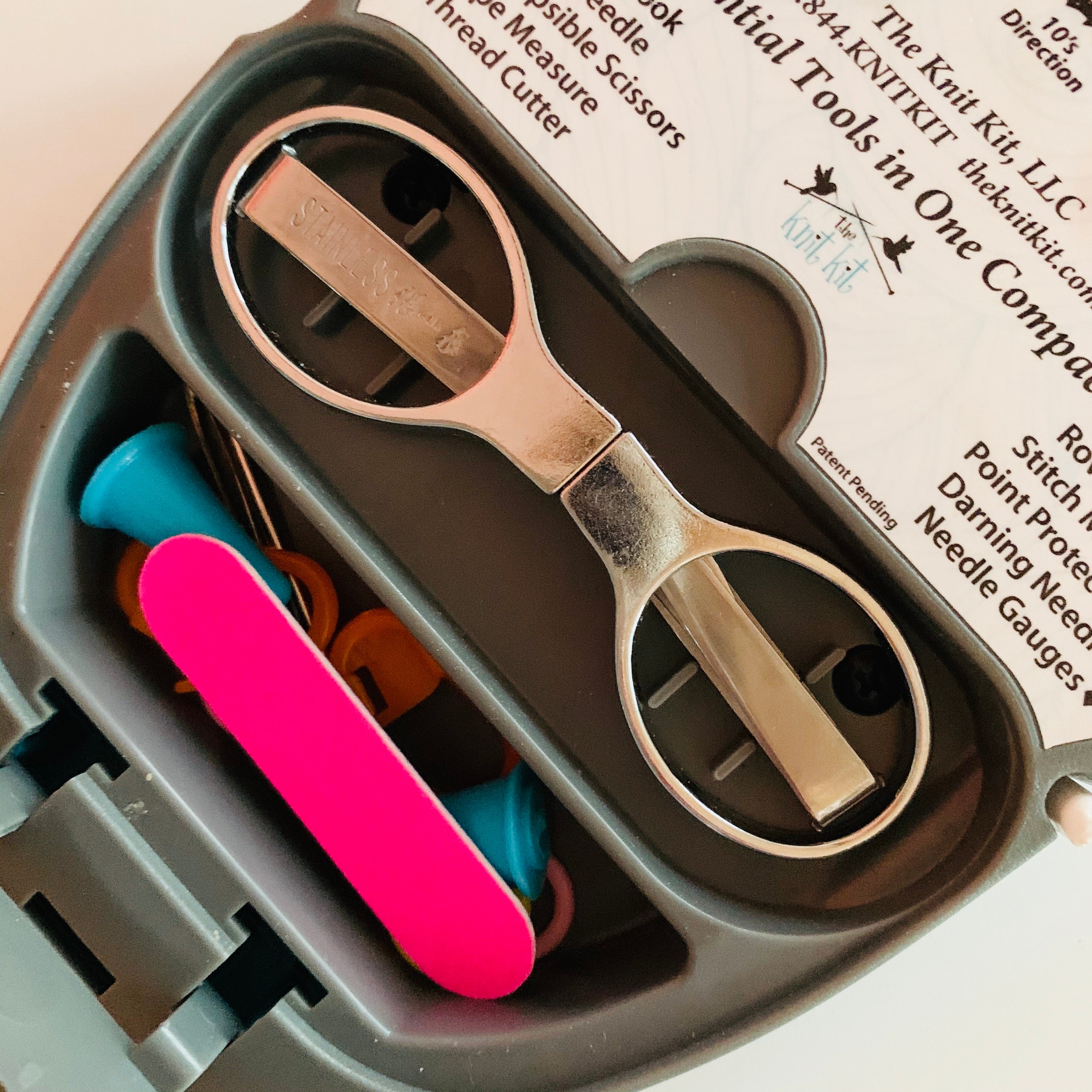 Teeny Tiny Nail File for The Knit & Crochet Kit - Summer Camp Fibers